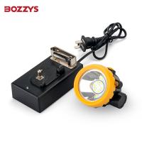 China 150mA LED Mining Waterproof Headlights 2000mAh With Main Auxiliary Lamp Sources for sale