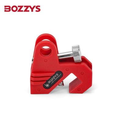 China Non-conductive Universal circuit breaker lockout device Suitable for Electrical all mini circuit breakers with thumb tur for sale
