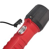 China LCD Screen Display LED Flashlight Power 3W Electric Torch High Lumen Usb Rechargeable for sale