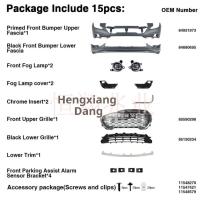 China Complete Front Bumper Assembly Fits 2022-2024 GMC Terrain Denali - Includes Grille & Fog Light Bezels for sale