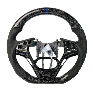China Carbon Fiber Steering Wheel For Genesis G70/G80/GV70/GV80 Sport Modified Steering Wheel for sale