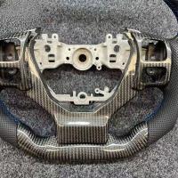 China Carbon Fiber Steering Wheel For Lexus ES NX RX IS LS GX Series OLIVER  F logo Sporty Style Modification for sale