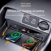 China Quick-Charge 12V/24V Dock for Honda Civic/Direct Hatch Car Charger Cigarette Lighter Conversion USB-A/USB-C Expansion 2022-2026 for sale