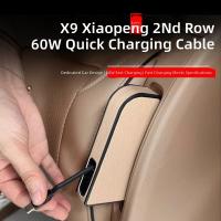 China 60W Fast-Charging Cigarette Lighter Car Charger Dock for 2025-2026 XPENG X9 Type-C Port for sale