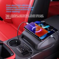 China Compatible Porsche Cayenne Coupe Maybach Cigarette Lighter Stretch Type In-Car Charger TYPE-C Ports 12V/24V Super-Fast Charging for sale