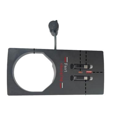 China 120W Fast Charging Multi-function Docking Station USB/Type-C Interface Interior Modification Accessories for Audi Q3 for sale