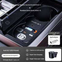 China Applicable Audi Q7 Car Aromatherapy Dock Cigarette Lighter Extension Adapter TYPE-C Port 12V/24V High-performance Charging for sale