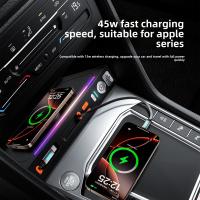 China Air Freshener Dock For Volkswagen Tiguan L Phone Charger Cigarette Lighter Retrofit Charging Type-C Ports Stretch-type for sale