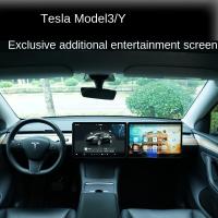 China Smart Entertainment Screen for Tesla Model 3/Y (Passenger Side) -  Crisp Visuals, Supports Video Playback & Navigation Sync for sale