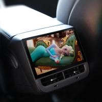 China Tesla MODEL 3/Y Smart Rear Entertainment Screen 4G Version 4+64G Dual Air Vents PLAID 7.0 for sale