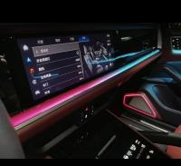 China Multi-Color RGB Ambient Light for 2024-2026 Porsche Cayenne, Premium Car Interior Atmosphere Lamp Decor Upgrade Kit for sale