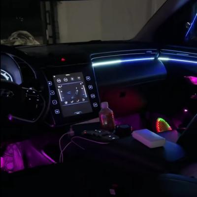 China Premium LED Ambient Lighting Kit for 2021 - 2024 Hyundai Tucson L - Transform Your Car's Interior Atmosphere for sale
