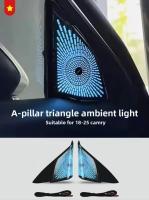 China Front Door A-Pillar Light Rear Door Mid-range Speaker Cover Light For 2018-2026 Ninth-generation Toyota Camry for sale
