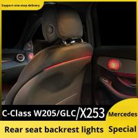 China Dimmable RGB LED Ambient Light for Mercedes-Benz GLC260 C200L Rear Seat Backrest W205 X253 for sale