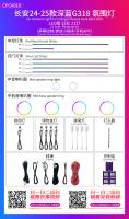 China Premium LED Ambient Light for Changan DeepBlue G318  Interior Decoration Lighting Multi-Mode Switch (Static/Breathing) for sale
