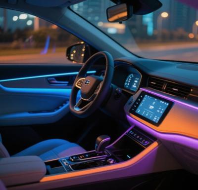 China High-Quality LED Ambient Lighting for Geely Xingrui - Interior Car Atmosphere Light with Color-Changing Modes for sale