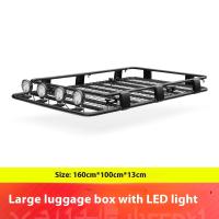 China Universal Car SUV Roof Rack Travel Basket with Frame for Luggage Universal Shelf for sale