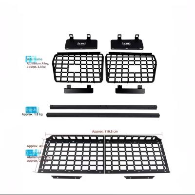 China For Land Rover Discovery 3 Discovery 4 2004-2016 Rear Boot Trunk Cargo Storage Shelf Molle Panel Organizer for sale