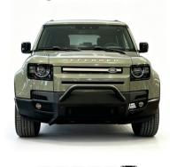 China Offroad Front Bumper With LED Lights for Land Rover Defender 90 110 130 4x4 Off Road Competition Front Guard Bumper for sale