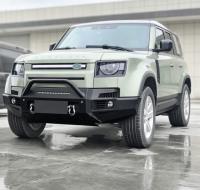 China Offroad Front Bumper With LED Lights for Land Rover Defender 90 110 130 4x4 Off Road Competition Front Guard Bumper for sale