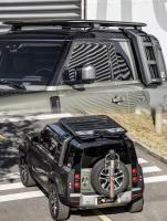China Aluminum Alloy  Roof Rack for Land Rover Defender 90 Easy Installation Off-Road Rack Ideal for Luxury Travel & Camping for sale