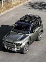 China Aluminum Alloy  Roof Rack for Land Rover Defender 90 Easy Installation Off-Road Rack Ideal for Luxury Travel & Camping for sale