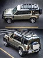China Aluminum Alloy  Roof Rack for Land Rover Defender 110 Easy Installation Off-Road Rack Ideal for Luxury Travel & Camping for sale