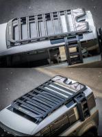 China Aluminum Alloy  Roof Rack for Land Rover Defender 110 Easy Installation Off-Road Rack Ideal for Luxury Travel & Camping for sale