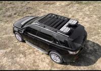 China Aluminum Roof Platform & Ladder for Land Rover Freelander Range Rover Discovery Sport - Ideal for Camping & Road Trips for sale