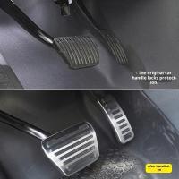 China Premium Stainless Steel Pedals Kit for Land Rover New Defender 90/110 (2020+) - Accelerator Brake Interior Mod for sale