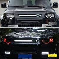 China LED Illuminated Grille for Land Rover New Defender 90/110/130 (2020-2025) - Glowing Front Grille Light for sale
