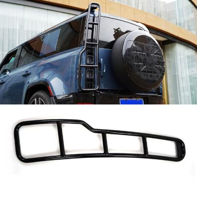 China Leadpower Heavy Duty Tailgate Roof Access Ladder for Defender 90/110 (2020-2025) - No Drill Installation Mod Kit for sale