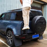 China Leadpower Heavy Duty Tailgate Roof Access Ladder for Defender 90/110 (2020-2025) - No Drill Installation Mod Kit for sale