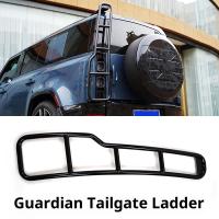 China Leadpower Heavy Duty Tailgate Roof Access Ladder for Defender 90/110 (2020-2025) - No Drill Installation Mod Kit for sale