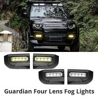 China Golden Eye LED Fog Lights with Lens for Land Rover New Defender (2020-2025) - Low to High Upgrade Modification for sale