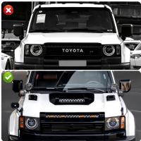 China ABS Engine Hood Cover Bonnet Protector for Toyota Land Cruiser Prado LC250 2024+ for sale