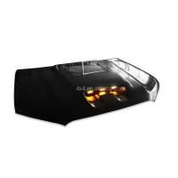 China Steel Transparent Hood for 2014-2026 Toyota 4 Runner for for Black Engine Cover Modification for sale