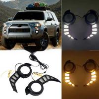 China High Brightness LED Fog Light & Turn Signal Assembly for Toyota 4 Runner 2014-2025 Direct Replacement Front Bumper Lamp for sale