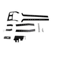 China Rear Door Ladder Roof Rack Rear Access Ladder for Toyota 4Runner 2010-2022 Front Runner Style Tailgate Ladder for sale