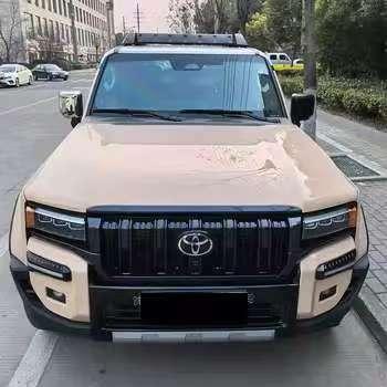 China Flagship Off-Road Performance Upgrade For 24-26 Prado LC250 New Condition ABS Plastic Modified Front Bumper with Grille for sale
