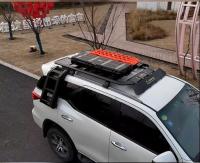 China Aluminum Roof Rack For Toyota Fortuner Universal Fit Roof Rail for 2001-2025 Models Easy Assembly for Luggage Outdoor Gear for sale
