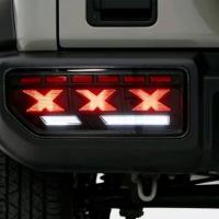 China Suzuki Jimny JB64 JB74 Arrow shape Triple X sequential LED tail light smoked for sale