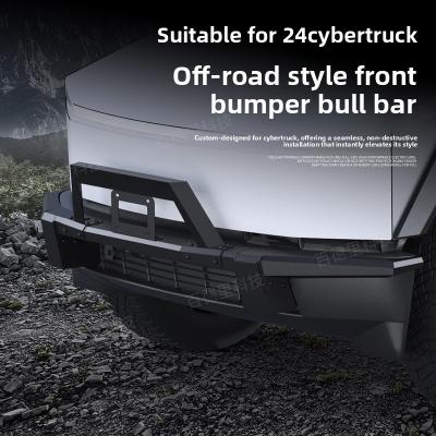China Carbon Steel Front Bumper Bull Bar Guard for Tesla Cybertruck for sale
