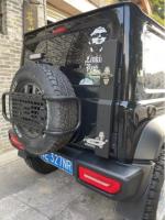 China Adjustable Rear Spare Tire Bracket Tactical Plate for Suzuki Jimny 18-26 3/5 Door Spare Tire Carrier & Cover for sale