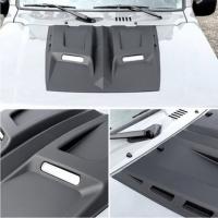 China Black Warrior Engine Hood For 2019-2025 Jimny  Protective Cover & Decorative Panel ABS Material OLIVER Fitment for sale
