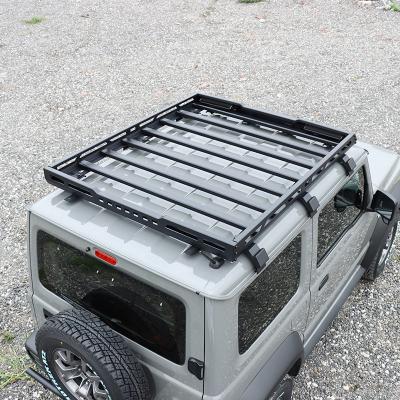 China 2019-2025 suzuki Jimny JB74 Off-Road Modification Luggage Rack with Roof Luggage Frame for sale