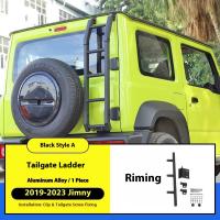 China Lightweight Aluminum Tailgate Ladder for Suzuki Jimny 2018-2025 - Anti-Slip Off-Road Step - Off-Road Modification Accessory for sale