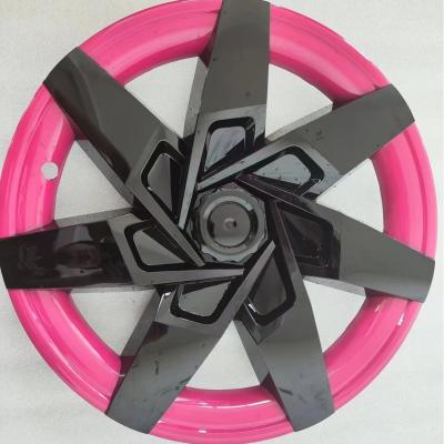 China Innobuster Tesla Model Y 19 Inch Wheel Hub Cover ABS Black Snap-on Installation Warship Double Personality Anti-Collision Cover for sale