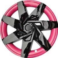 China Innobuster Tesla Model Y 19 Inch Wheel Hub Cover ABS Black Snap-on Installation Warship Double Personality Anti-Collision Cover for sale