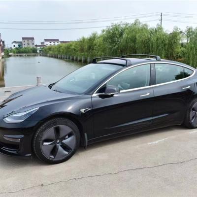 China Aluminum Alloy Roof Car Luggage Rack for Tesla Model Y  Model 3 Custom Roof Rack Rail System for sale